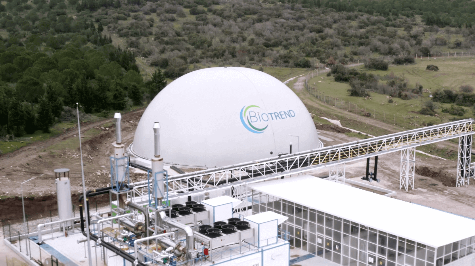 Installation d'Izmir Harmandalı - Biotrend Énergie